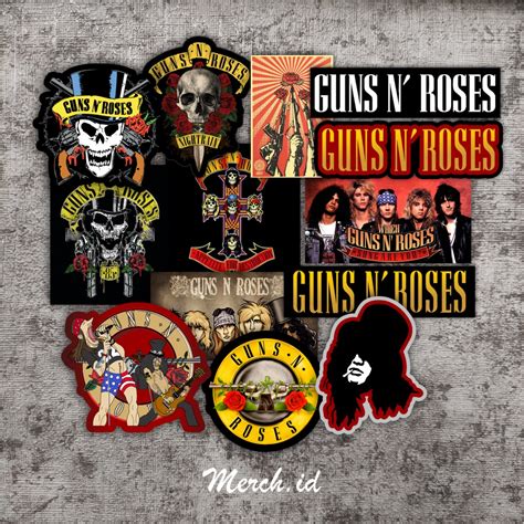 Jual Stiker Band Guns N Roses Sticker Pack Shopee Indonesia
