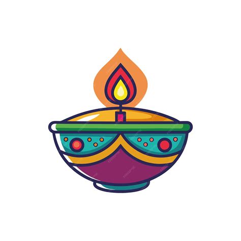 Premium Vector Diwali Clip Art Vector
