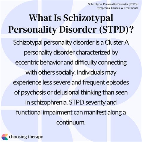 What Is Schizotypal Personality Disorder Peeqt