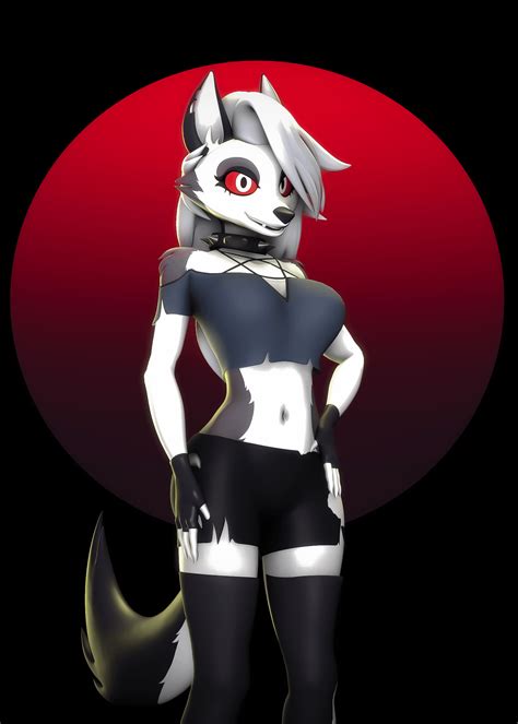 Loona Helluva Boss 3d Model