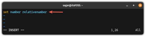 Show Line Numbers In Vim