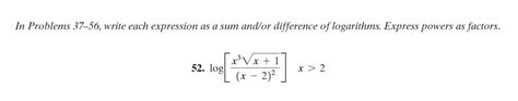 solved in problems 37 56 write each expression as a sum