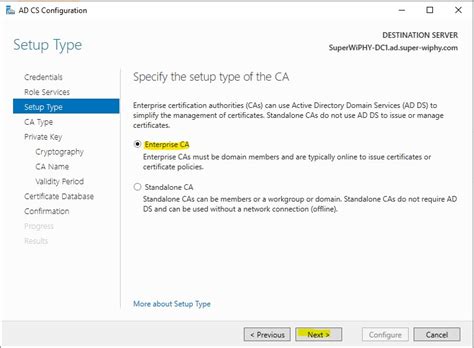 Windows Server Ca Setup Super Wiphy