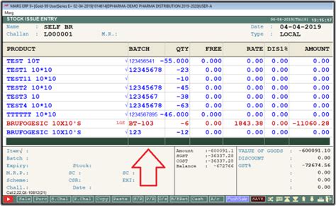 How To Remove Negative Stock From The Current Stock In Marg Software