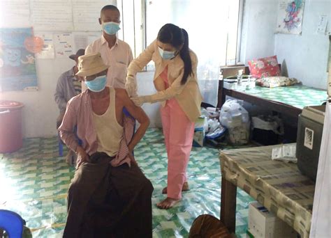 အင်္ဂပူမြို့နယ်၌ ကိုဗစ် ၁၉ ကာကွယ်ဆေး ပထမအကြိမ် Phase 8 ဆက်လက်ထိုးနှံပေးလျက်ရှိ Information