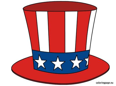 Uncle Sam Top Hat Clip Art At Christopher Sheldon Blog