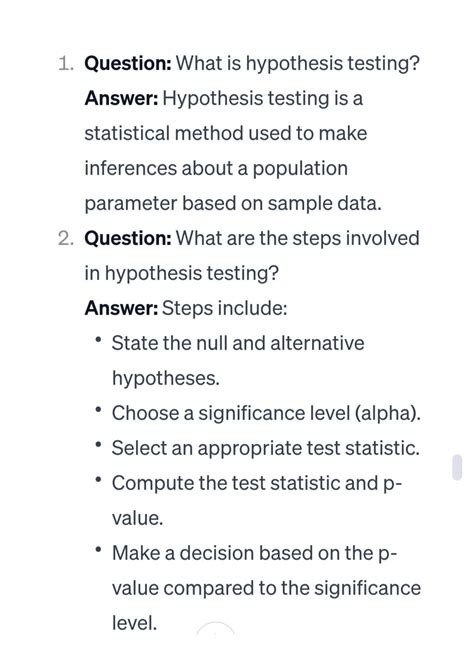 SOLUTION Statistics Practice Questions Testing Of Hypothesis Studypool