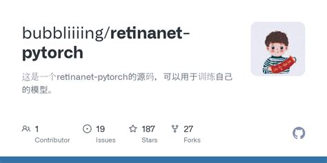 Retinanet Pytorchreadmemd At Master · Bubbliiiingretinanet Pytorch · Github