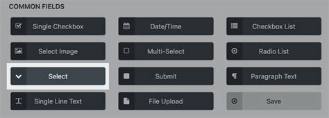 Dropdown Select Field In WordPress Forms Quick Guide Ninja Forms