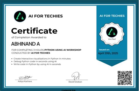 just wrapped up an enlightening python using ai workshop by ai for
