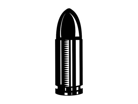 Bullet Svg Ammo Svg Gun Svg Hunting Svg Military Svg Bullet