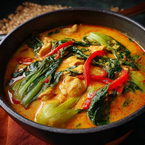 40 Minute Chicken Bok Choy Curry