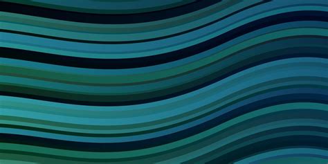 Light Blue Green Vector Layout With Circular Arc Bright Sample With Colorful Bent Lines Shapes