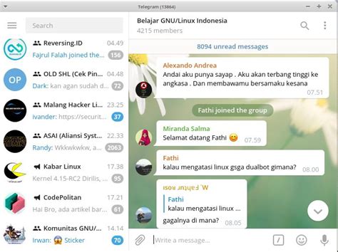 Cara Install Telegram Desktop Di Linux Ubuntu Inwepo