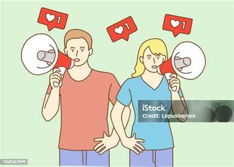 인플루언서 마케팅 컨셉 블로거 프로모션 서비스 및 온라인 팔로워를 위한 상품 개발에 대한 스톡 벡터 아트 및 기타 이미지 개발 경영자 계획 Istock
