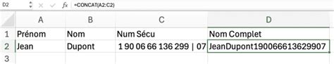 Concatener Excel Joignez Facilement Vos Données