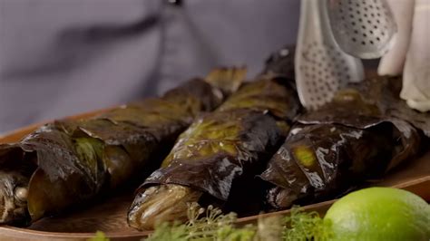 შემწვარი კალმახი კაკლის ფოთოლზე Youtube