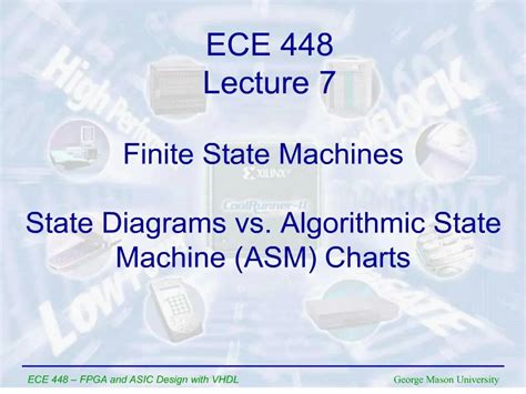 Ppt Finite State Machines State Diagrams Vs Algorithmic State