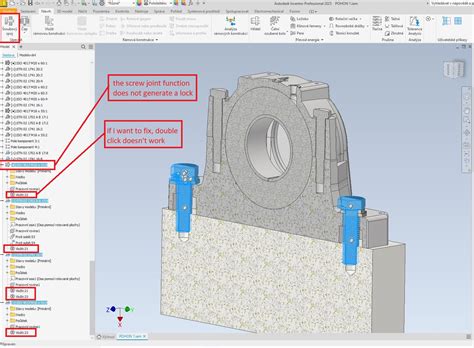 Boltened Connection Lock Double Click Autodesk Community