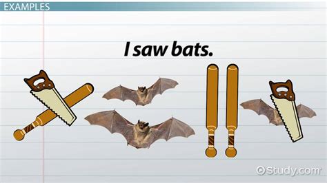 Lexical Ambiguity Definition And Examples Video And Lesson Transcript