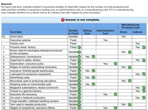 Solved Please Help Me Figure Out What I Am Missing For Each Chegg