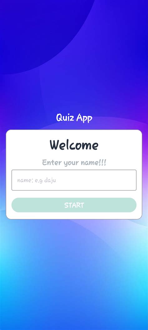 GitHub Sanskar Rijal Quiz App App Which Asks You Question And You Have Options Select