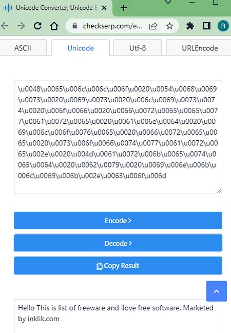 8 Mejores Sitios Web Gratuitos De Decodificación De Unicode En Línea