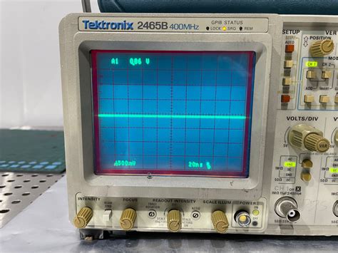 Tektronix 2465B 400Mhz 4 Channel Analog Oscilloscope Novus Ferro Pte Ltd