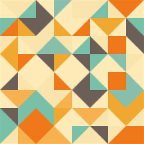 Triangles Are A Pattern Of Geometric Shapes Colorful Mosaic Background