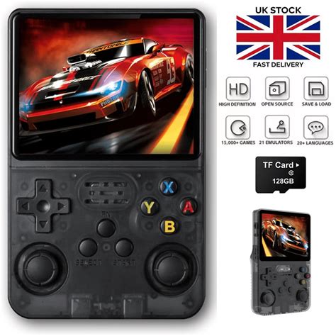 R36s Retro Handheld Portable Video Game Console 3 5″ Ips Screen 15000 Games Fastlane Customs