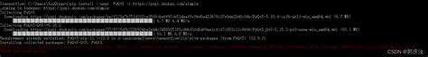 Pyqt5 安装pyqt Error Could Not Install Packages Due To An Oserror Errno 13 Permission Denied