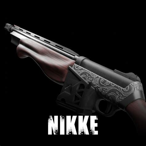 Artstation Nikke Marcianas Shotgun