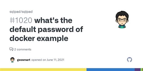 what s the default password of docker example · issue 1020 · sqlpad sqlpad · github