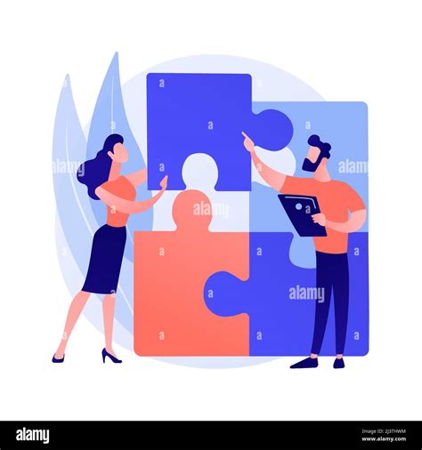 Design Structure Matrix Abstract Concept Vector Illustration Project Visual Representation