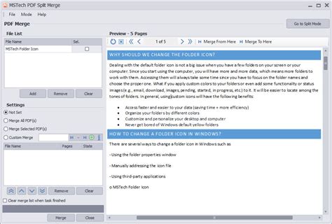 PDF Split Merge ihned zdarma ke stažení Slunečnice cz
