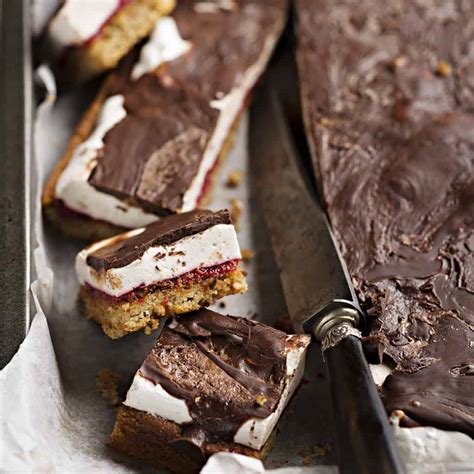 Chocolate Raspberry Marshmallow Slice The Healthy Gut