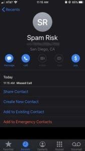 Spam Or Fraud Risk Appearing On IPhone Caller ID AppleToolBox