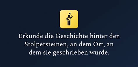 Stolpersteine Guide Android App