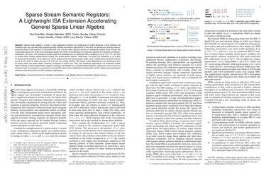 Sparse Stream Semantic Registers A Lightweight ISA Extension