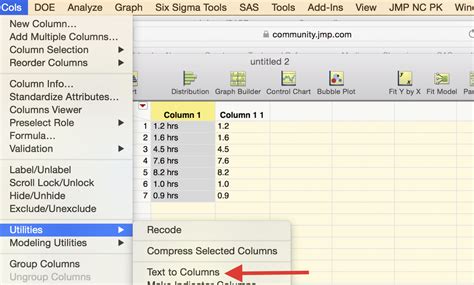 Solved Separate Number And Character In Cell Jmp User Community