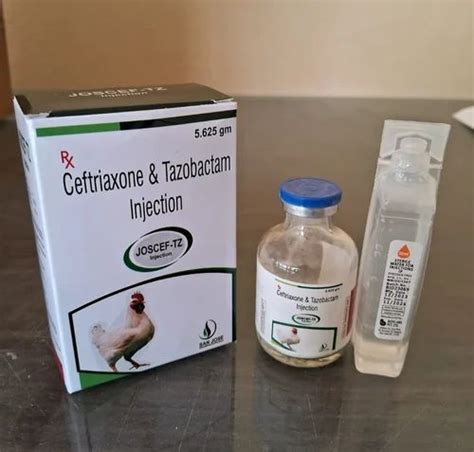 Joscef Tz Ceftriaxone Tazobactam Injection 5 Gm At ₹ 140 Vial Hi Cee Tz In Parwanoo Id