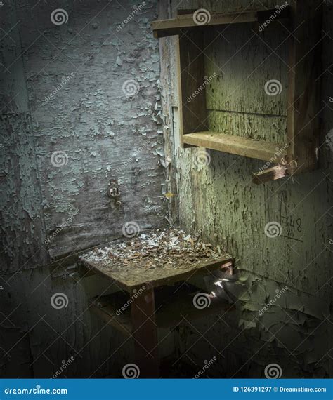 the abandoned checkpoint stock image image of wood 126391297