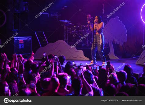 Noah Cyrus Her First Tour Performs Beacham Orlando Florida September Stock Editorial Photo