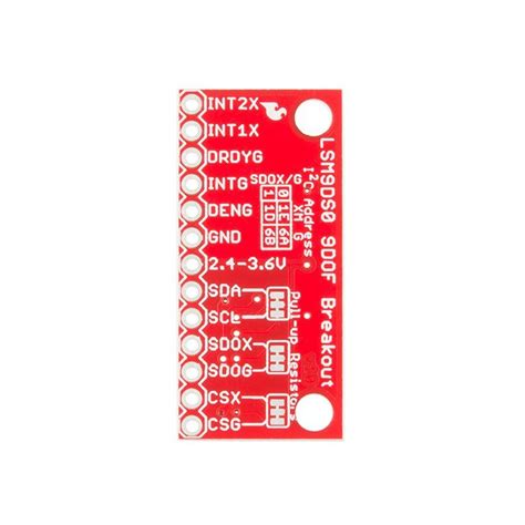 Lsm9ds0 3 Axis Accelerometer Gyroscope And Botland Robotic Shop