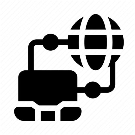 Network Technology Laptop Digital Concept Connection Global Icon Download On Iconfinder