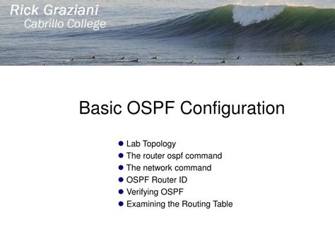 PPT Chapter 11 OSPF PowerPoint Presentation Free Download ID 4221906