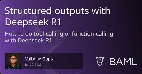 structured outputs with deepseek r1