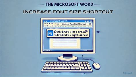 How To Use The Microsoft Word Increase Font Size Shortcut Msw Tutor