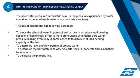 Ppt Piezometers Types Functions And How It Works Powerpoint
