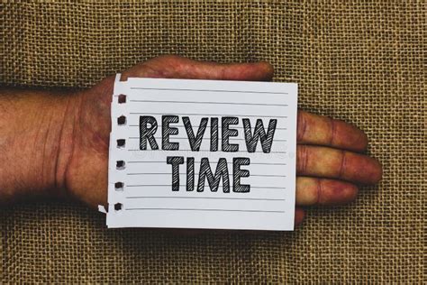Handwriting Text Writing Review Time Concept Meaning Situation Or